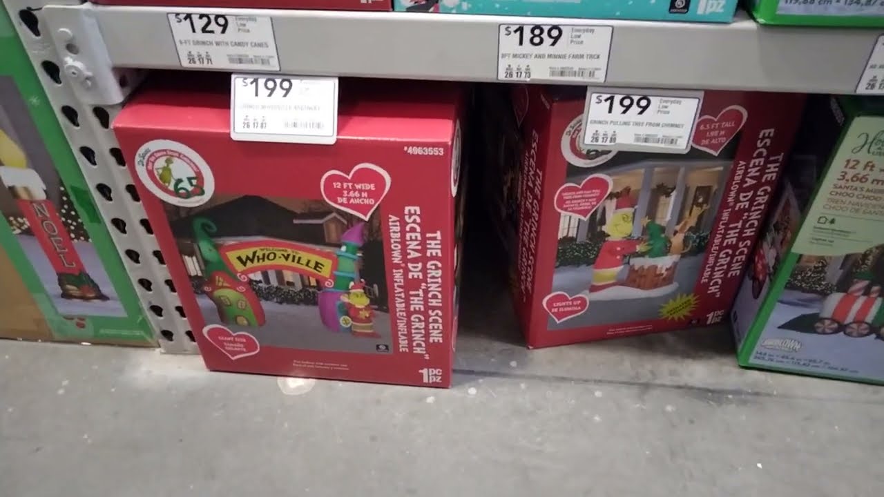 2022 Lowe's Christmas Airblown Inflatables Display Decorations ...