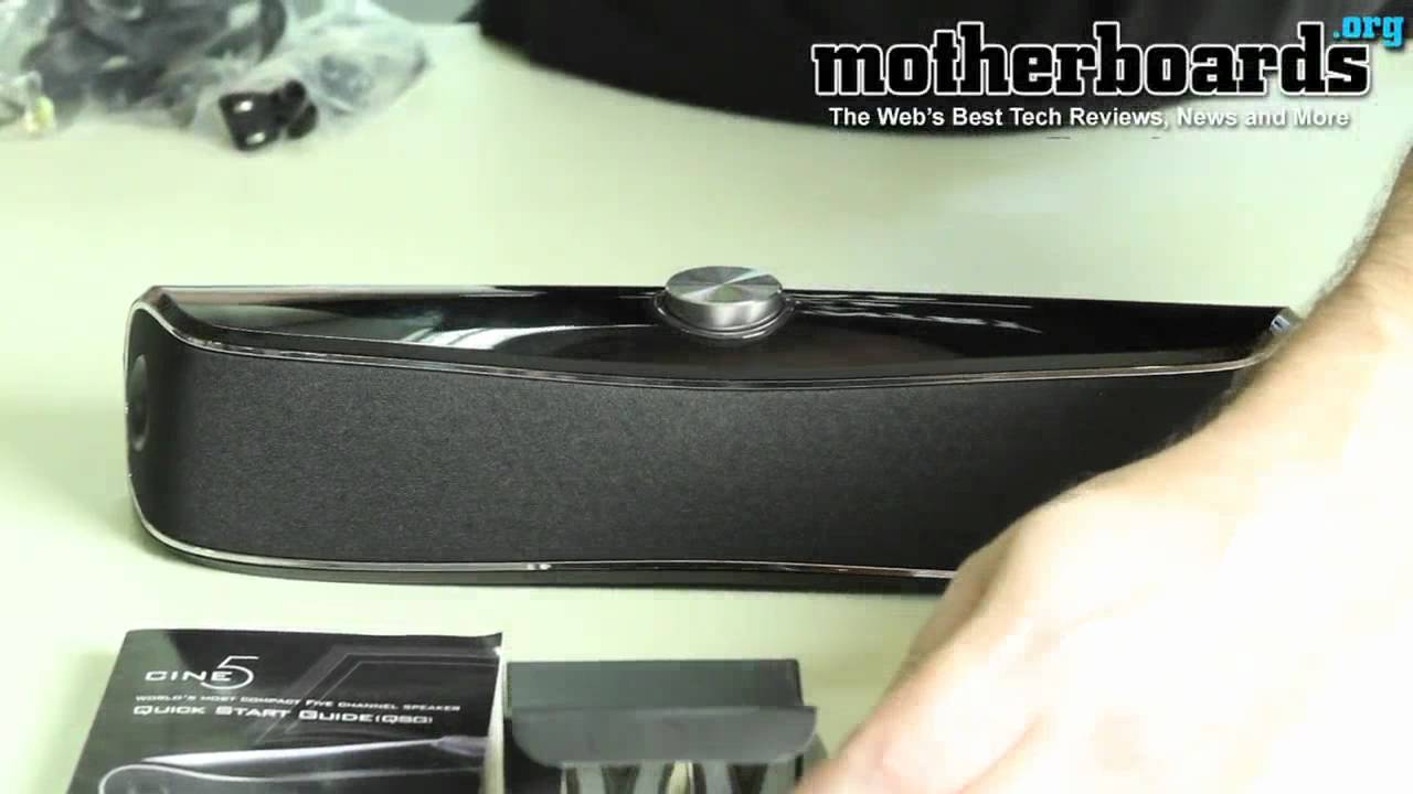 ASUS Cine5 5 Channel Speaker Unboxing & First Look - YouTube