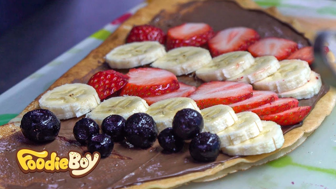 Creamy Crepe Compilation - Korean street food - YouTube