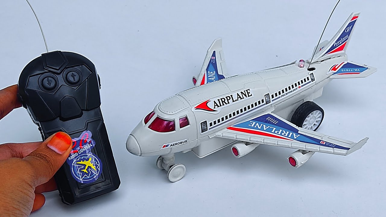 Radio-controlled airplane unboxing - YouTube