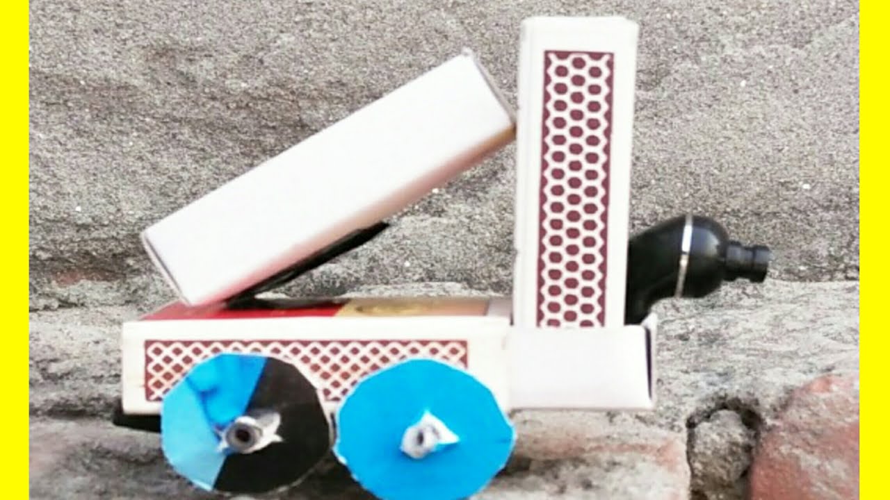 How to make dump truck at home DIY /very easy /machbox truck - YouTube