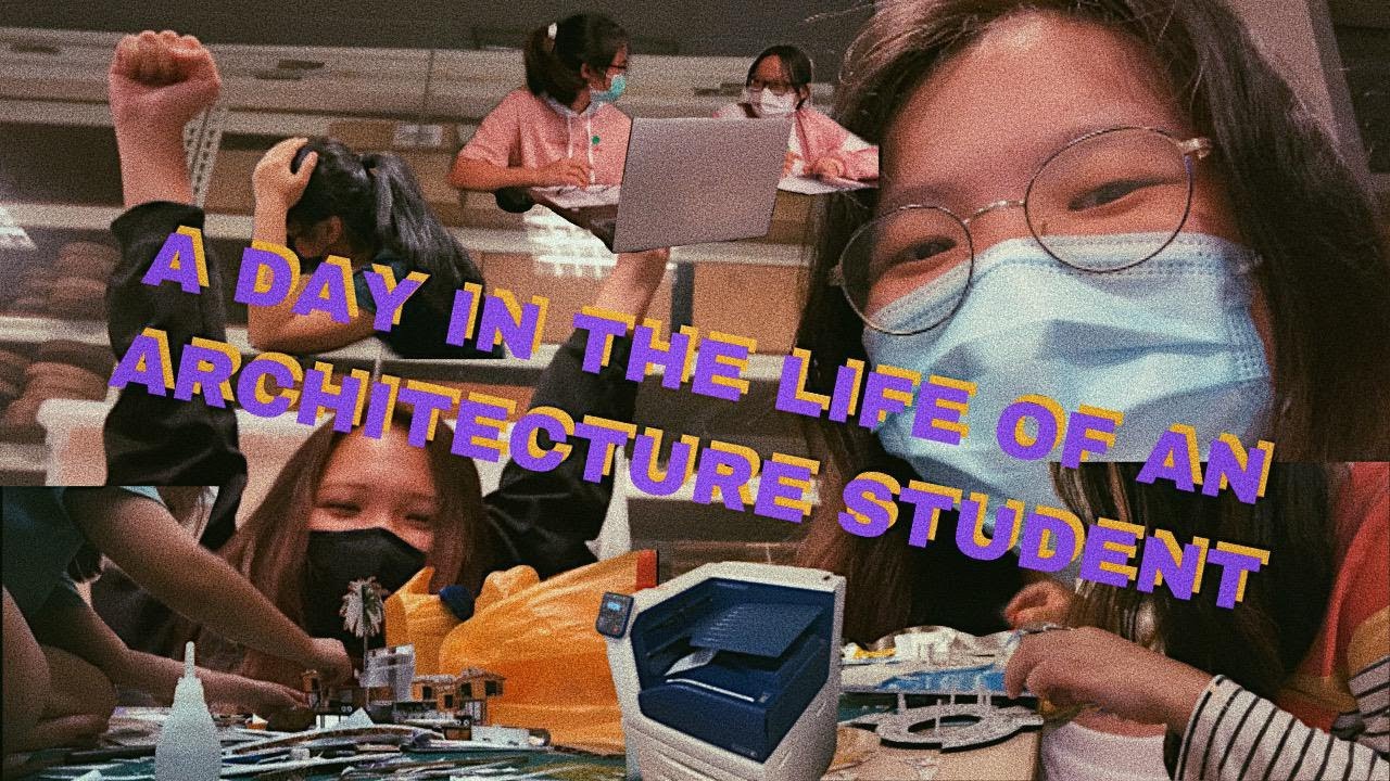 A day of architecture student's life - YouTube