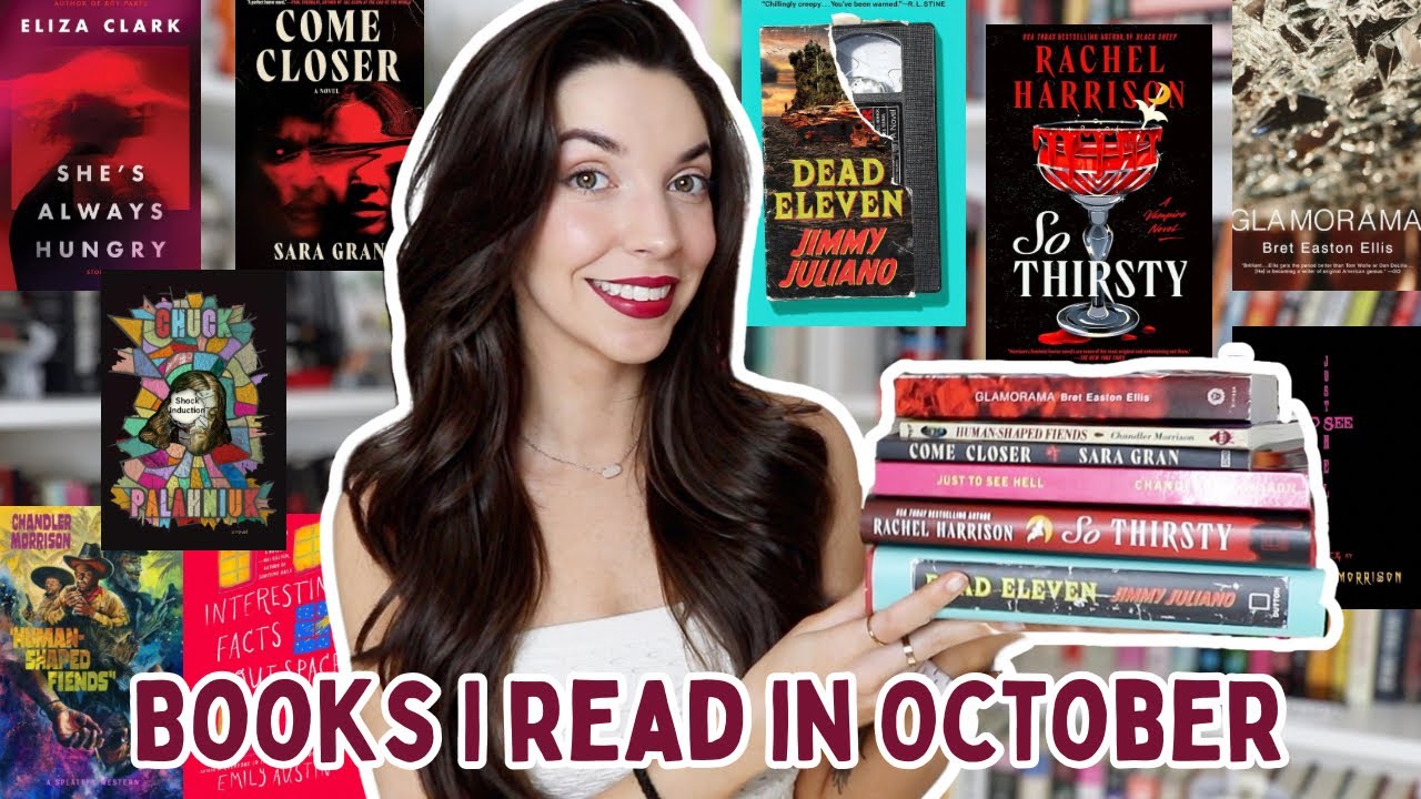 The 9 books I read in October | reading wrap up 📚 - YouTube