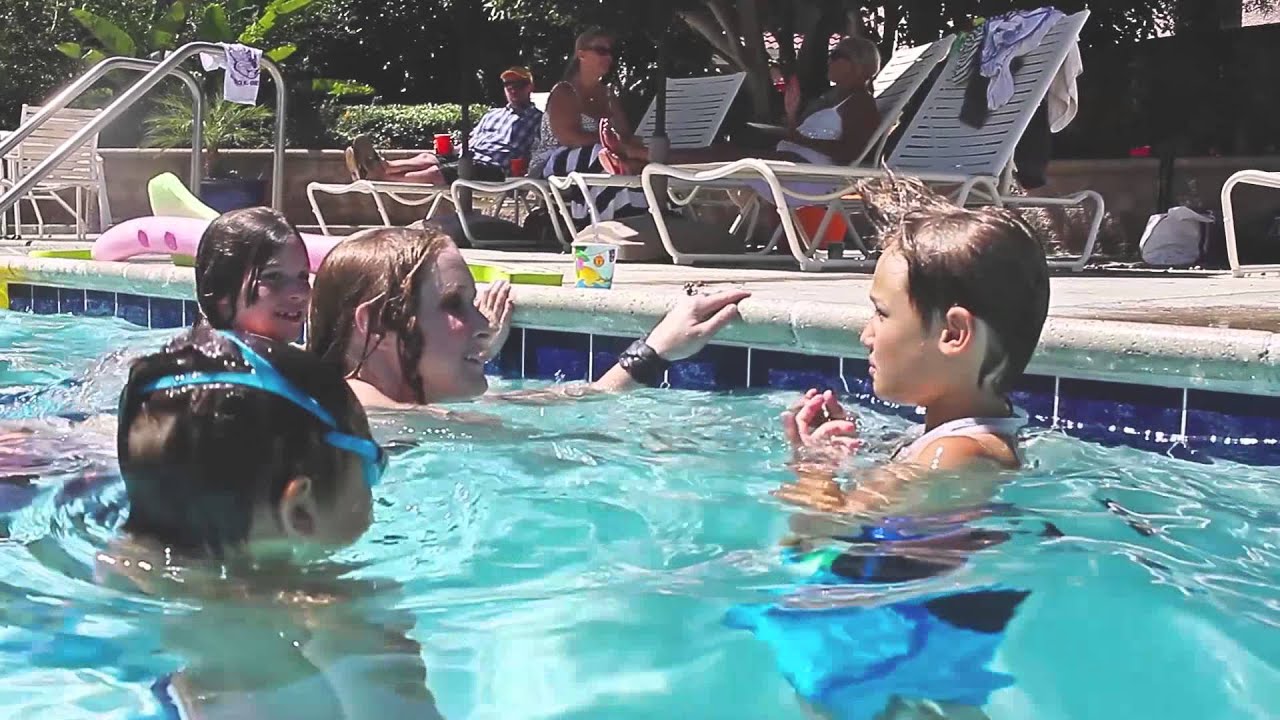 Mermaid Swim - Isabella Birthday Video - YouTube