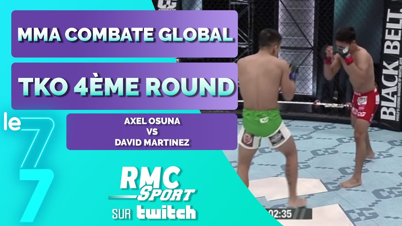 Twitch RMC Sport / MMA : Le main event de la soirée se termine par un ...