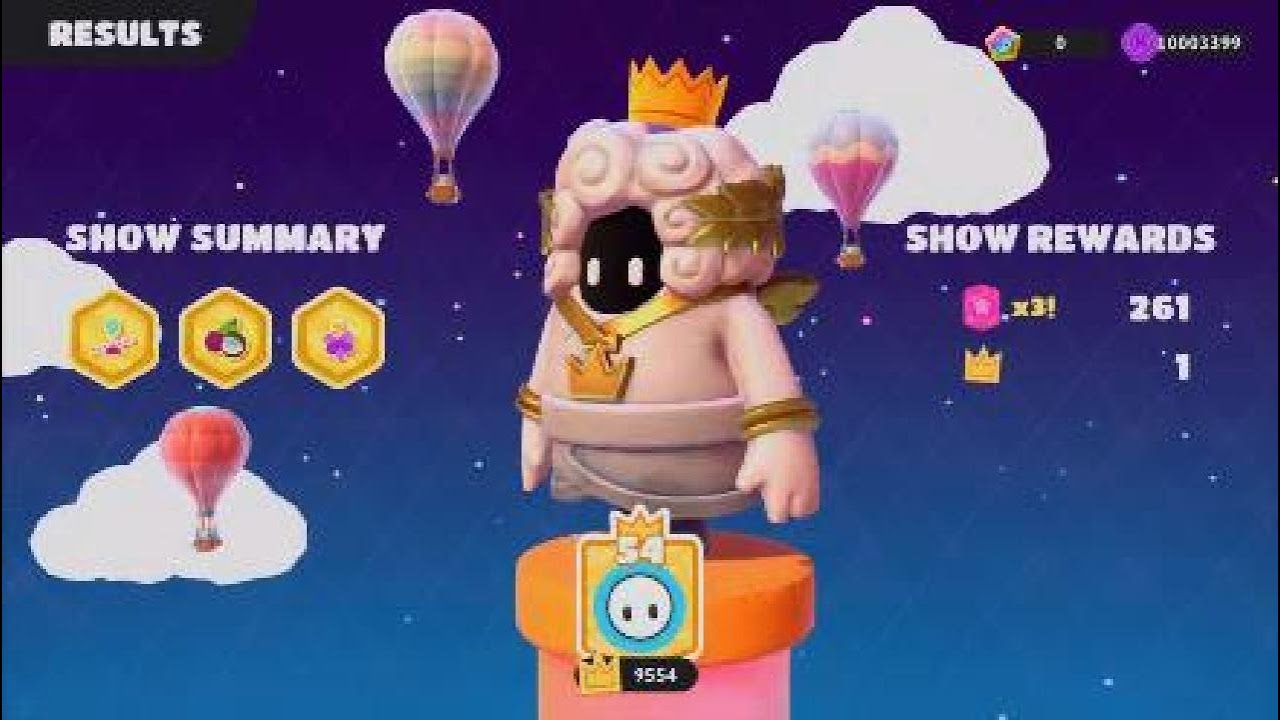 Level - 54 Marblellous costume || Max rank Full Gameplay || #fallguys # ...