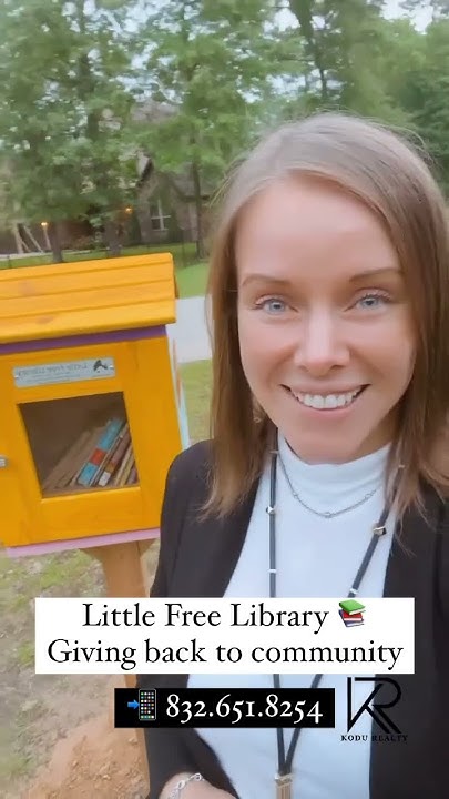 Check out the new Free Little Library in Splendora! # ...