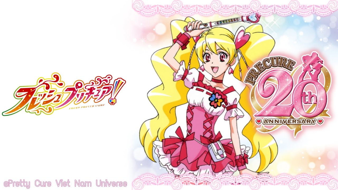 Fresh PreCure! Transformation - Cure Peach 1080p! - YouTube
