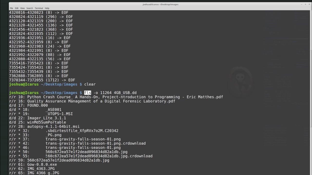 Beginner Introduction to The Sleuth Kit (command line) - YouTube