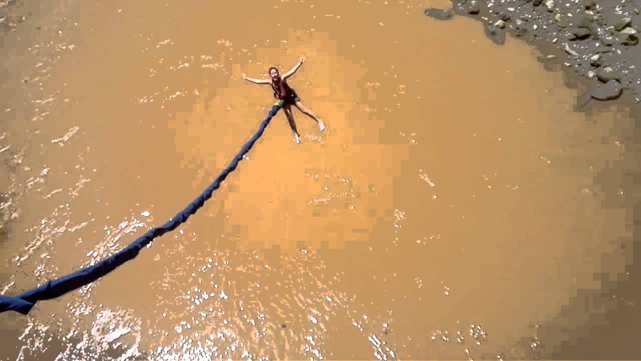 bungee jumping funny times (New Friend LOL) - YouTube