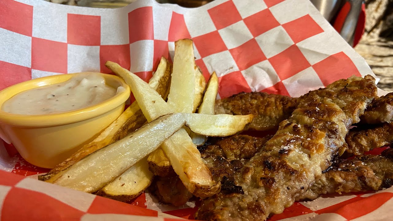 Steak finger Basket/ #Blackstone - YouTube