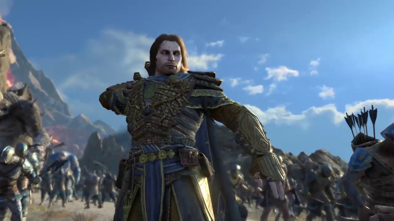 Shadow of War Conqest Feral Fortress Legendary Fiery Beastmaster - YouTube