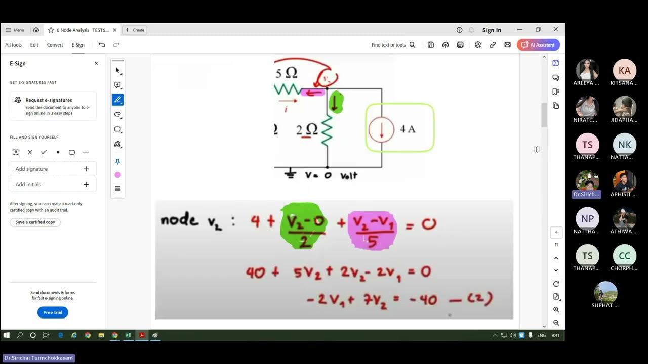 Node Analysis - YouTube