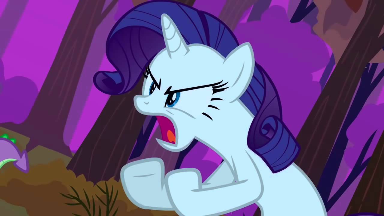 Rarity - Fighting's not really my thing, I'm more into fashion, but I ...