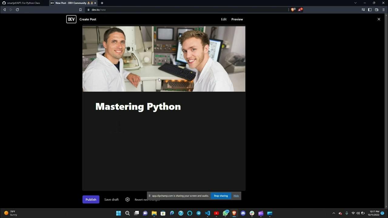 Create Repository Github | Write and Post Article on DEVto - YouTube