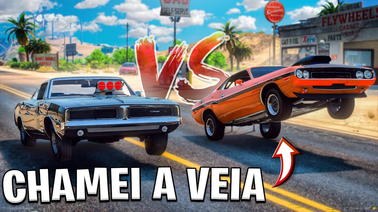 GTA 5 - VIDA REAL | CHAMEI A VEIA DO CARRO LARANJA PRO RACHA - #603 ...