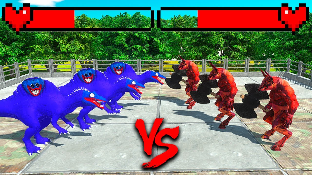 Battle Royale 3x3 Powerful Bosses - Animal Revolt Battle Simulator ...