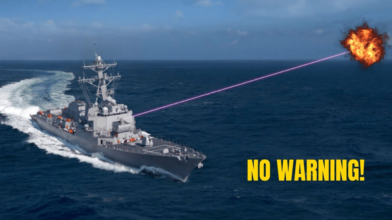 US Navy's New Laser Weapon HELIOS Is Ready for Battle - YouTube