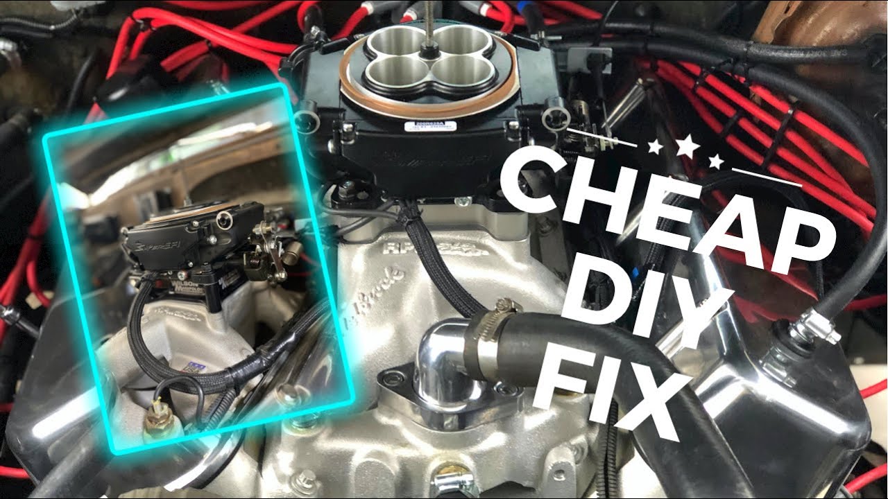 Holley Super Sniper EFI Easy Improvements - YouTube