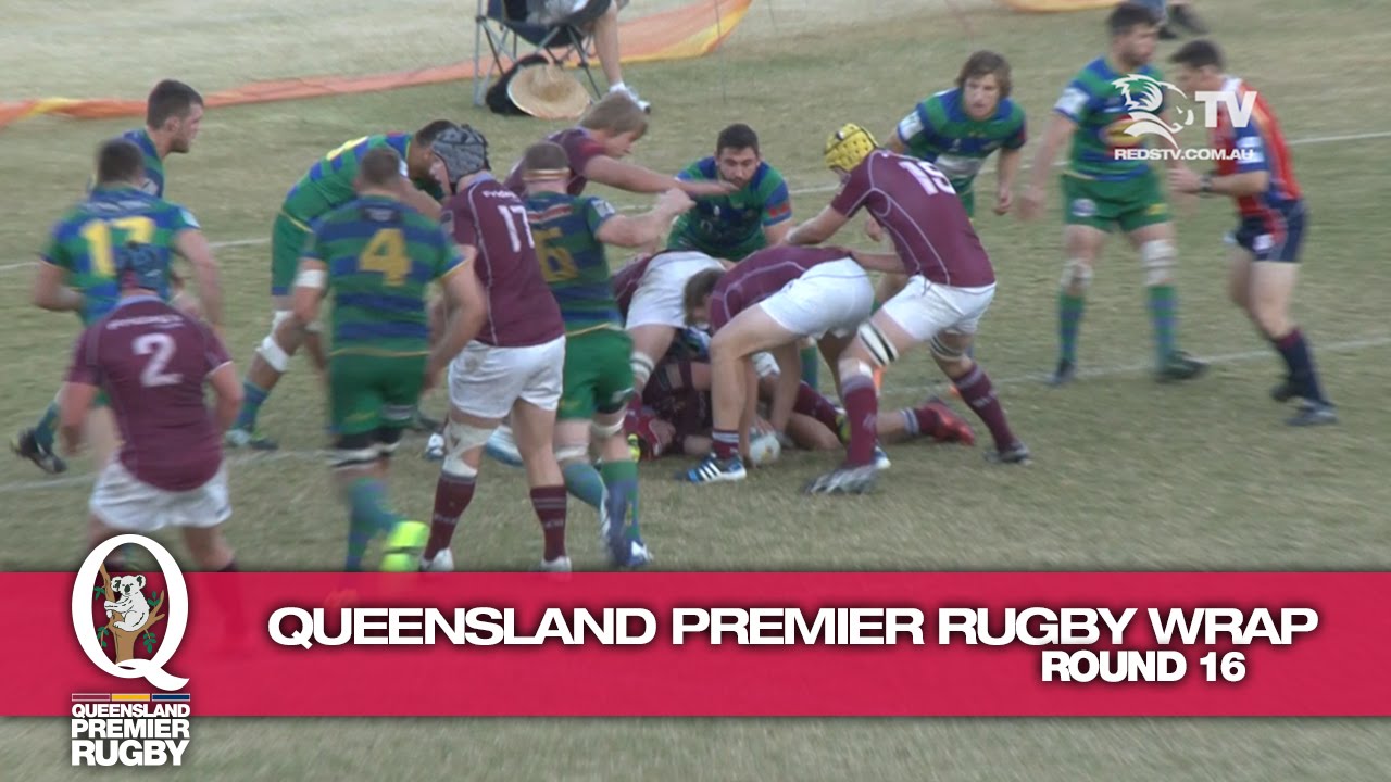 Queensland Premier Rugby Wrap - Round 16 - YouTube
