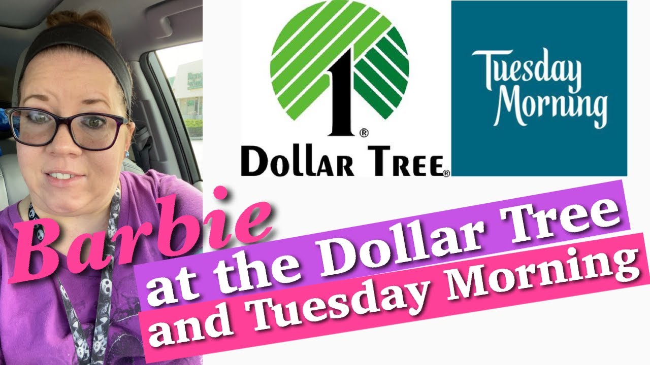 Barbie at the Dollar Tree and Tuesday Morning Finds - YouTube