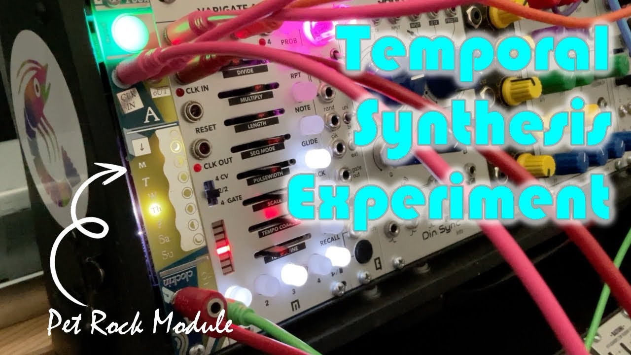 Collaborating with the Pet Rock over a Weekend (temporal synthesis experiment) - YouTube