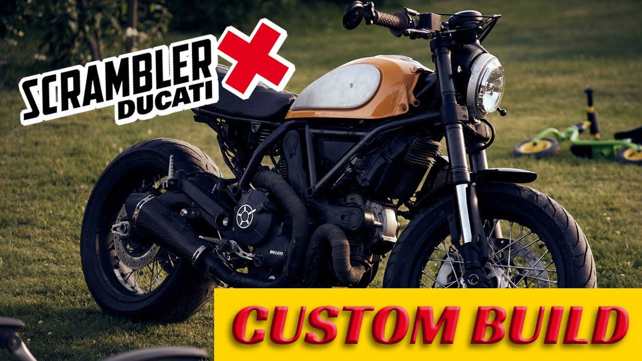 Scrambler Ducati Custom build - YouTube