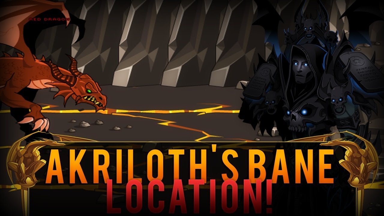 AQW Akriloth's Bane Polearm Location! - YouTube