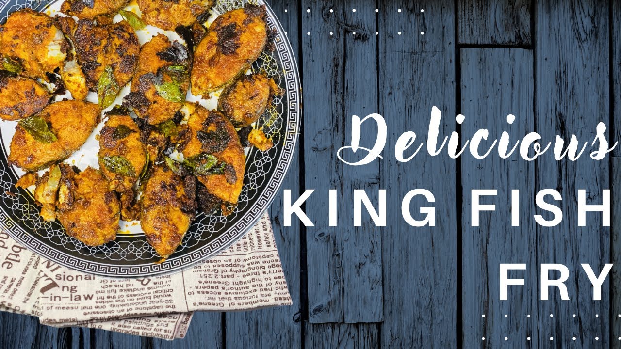 King Fish Masala Fry |Ayakoora Fry | Surmai Fish Fry |Anjal Masala Fry ...