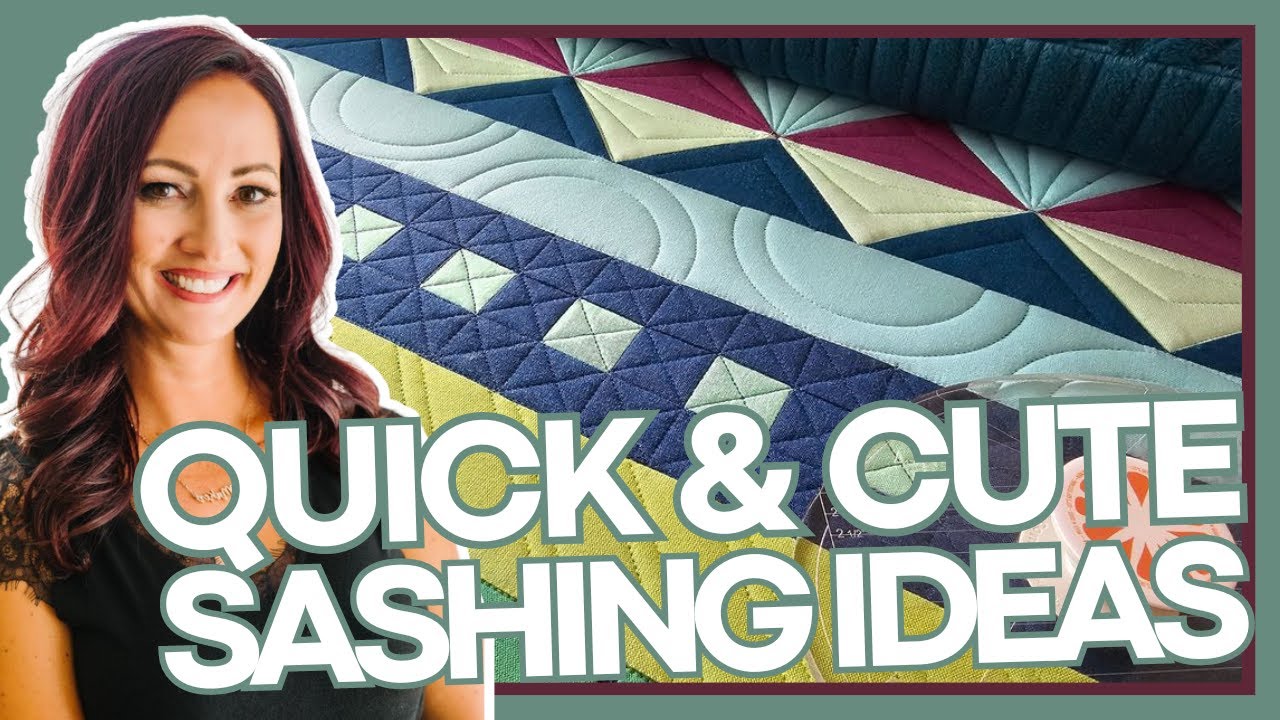 Learn to Love Your Longarm - Quick and Cute Sashing Ideas with Sway ...