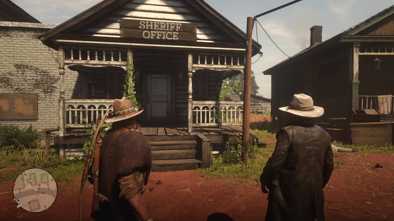 RDR2 - What if we kill Sheriff Gray before he comes out with Bill - YouTube
