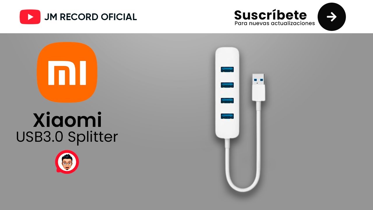 UNBOXING Xiaomi USB3.0 Splitter Blanco - SPLITTER BLANCO REVIEW XIAOMI ...