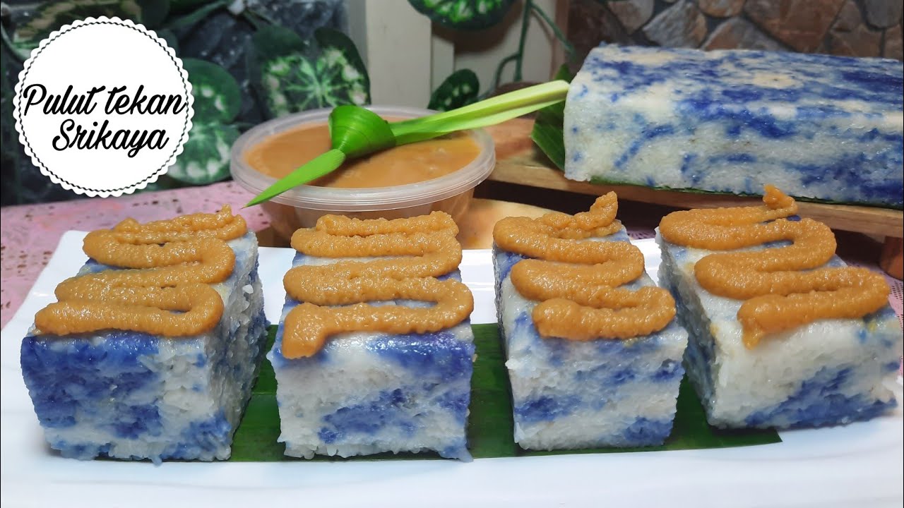 PULUT TEKAN BUNGA TELANG SRIKAYA - YouTube