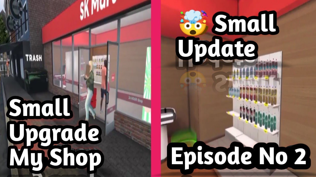 😳 Super Market simulator | Finally Small Upgrade My Shop| episode 2 🥳 ...