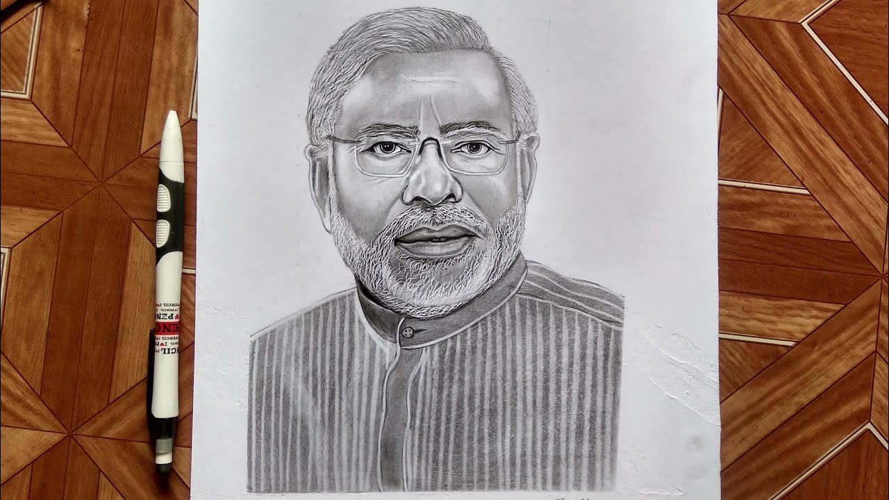 PM MODI SKETCH / PENCIL SKETCH OF PM MODI / PM MODI BIRTHDAY SPECIAL # ...