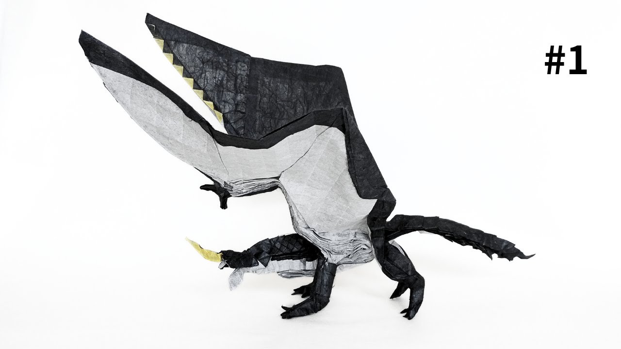 渾沌に呻くゴア・マガラ I made chaotic gore magala with origami! - YouTube