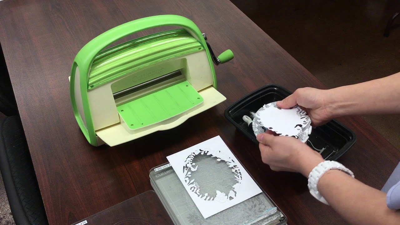 How to use Cuttlebug to do Die Cut - YouTube
