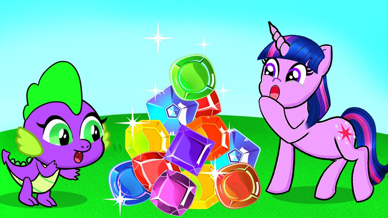 MY LITTLE PONY: Catch the Gem Thief - 宝石泥棒を捕まえよう | ストップモーションペーパー - YouTube
