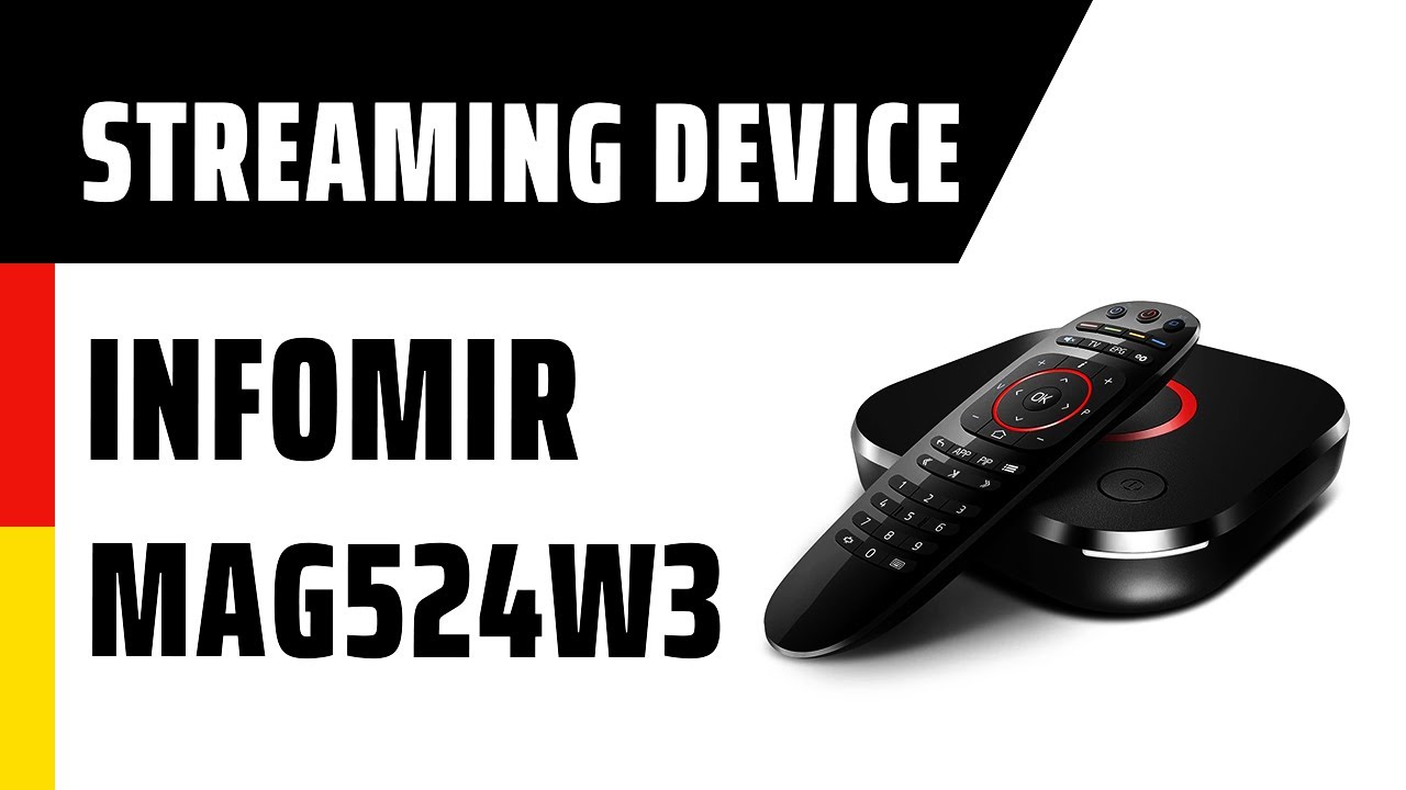 Streaming Device Infomir MAG524 | MAG524w3 | Deutsch - YouTube