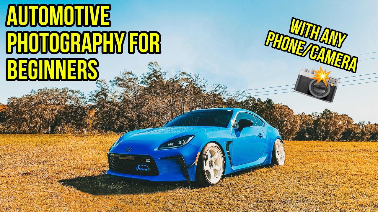 How To Take Professional Photo's Of Your Car! - YouTube