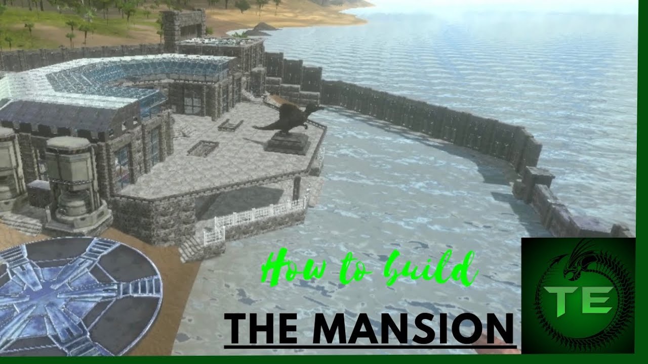 Ark Mobile Base Build Tutorial | How To Build The Mansion | Tutorial ...