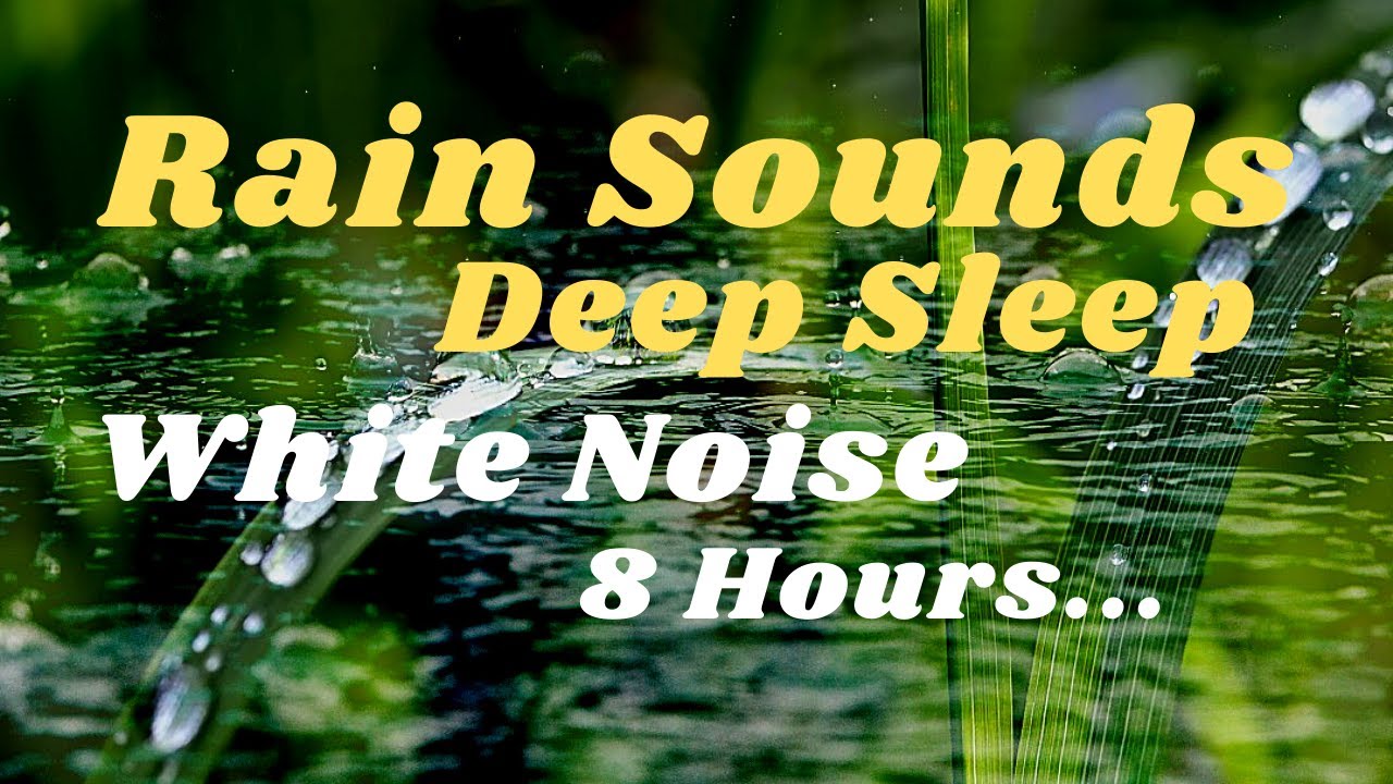 Rain Sounds 8 Hoursthe Sound Of Rain Meditationautogenc Training Deep