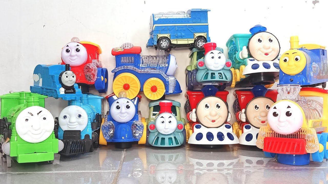 Introduce Thomas and Friends, Happy Trains, Playing Trains | Kereta ...