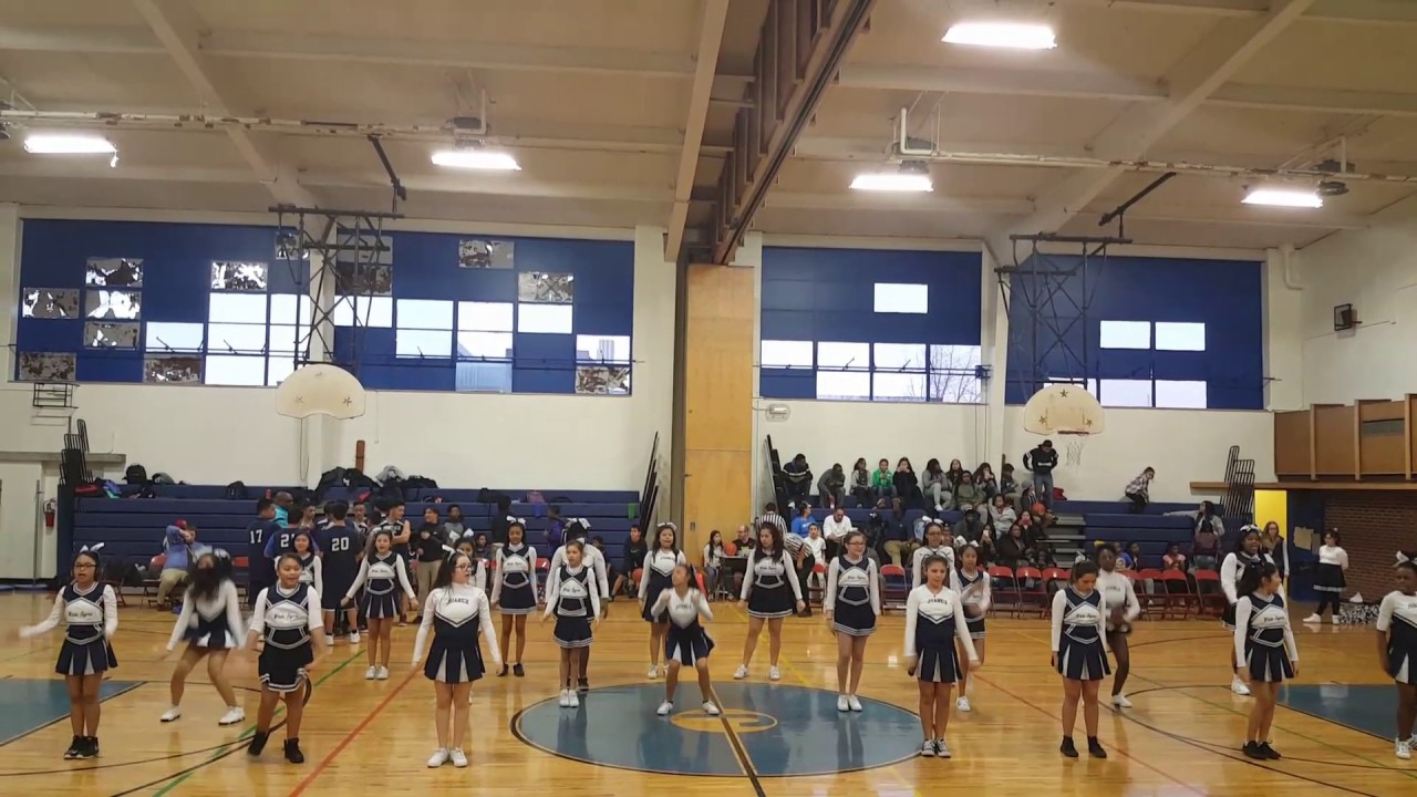 Cheerleading - Half time - Thomas Jefferson Middle School & Miguel ...