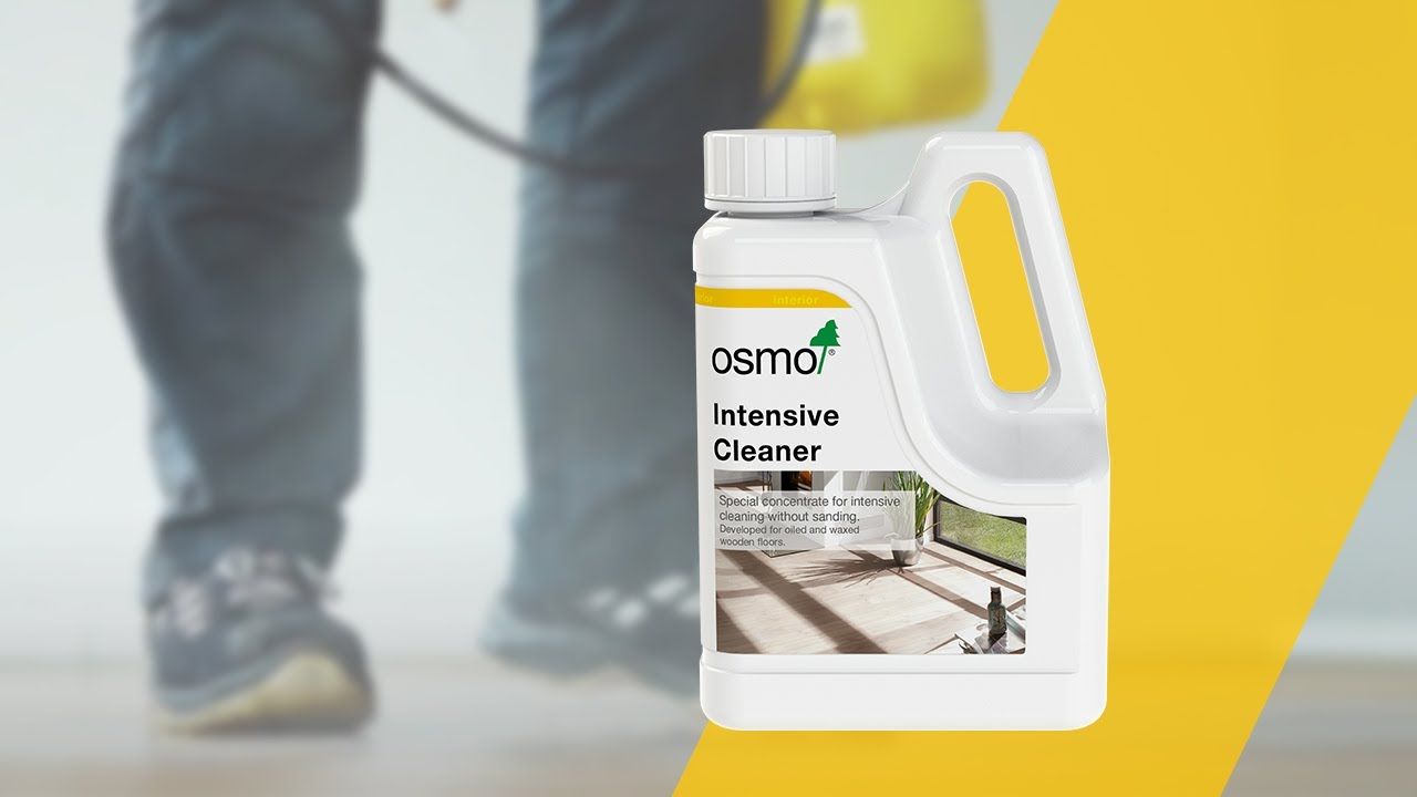 Intensive Cleaner - intensive cleaning of wooden floor before the ...
