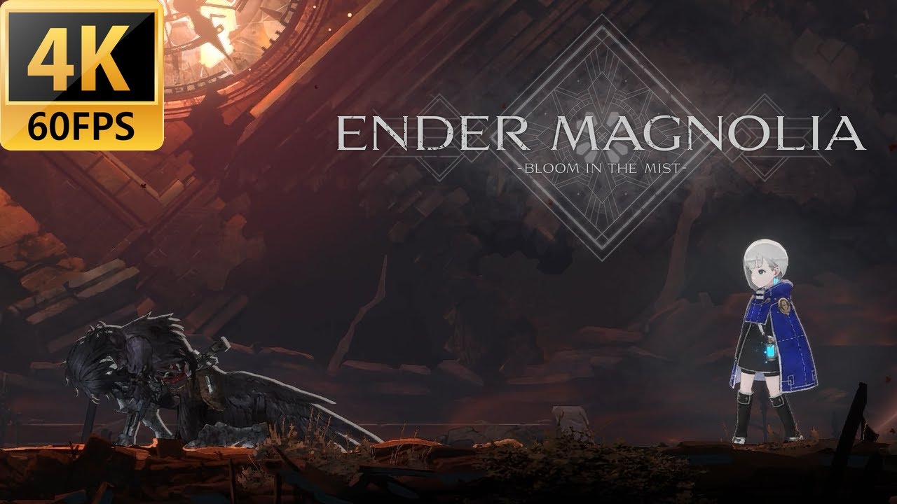 엔더 매그놀리아 보스전 - 검은 날개의 사냥꾼 요르반／ENDER MAGNOLIA: Bloom in the Mist ...