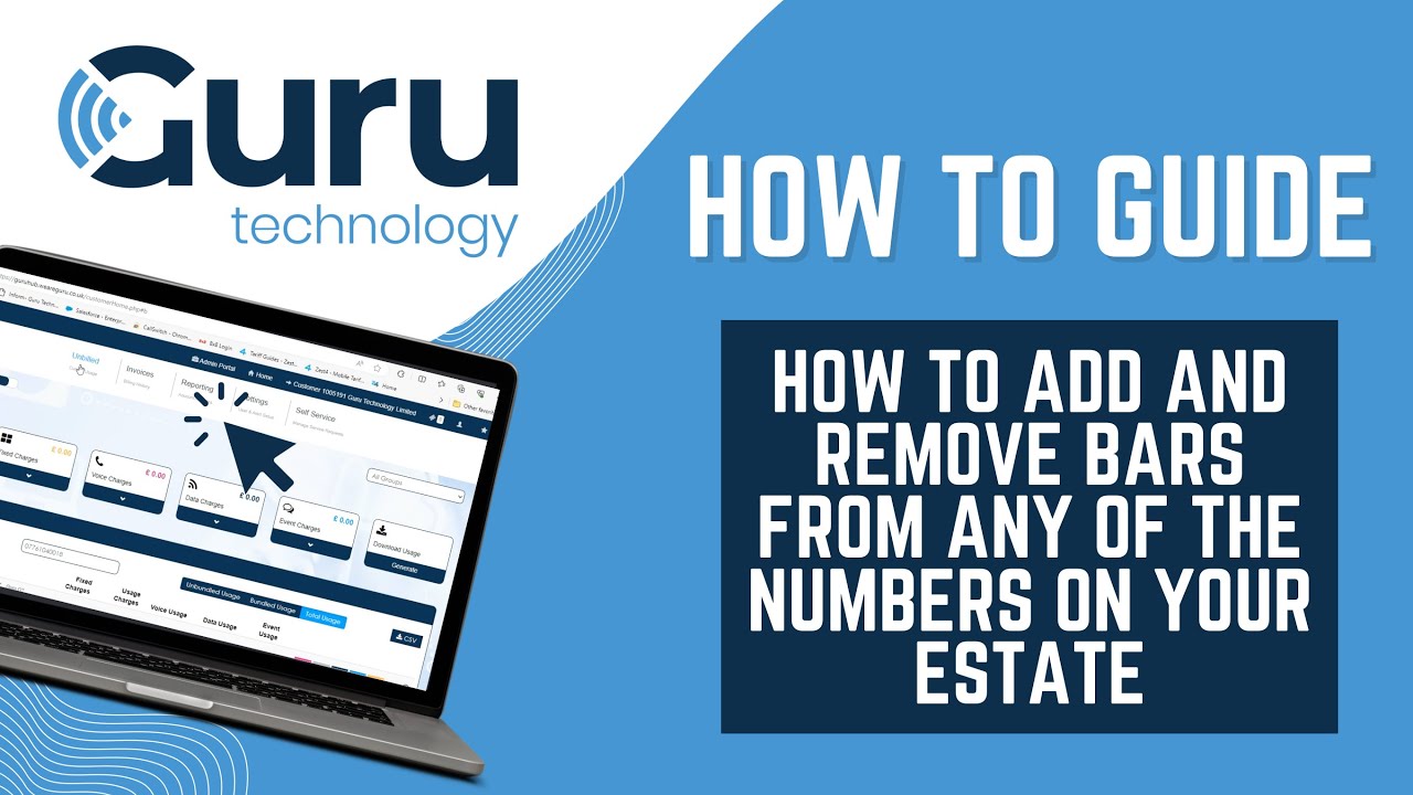 How To Guide: Guru Hub - Add and remove bars from any of the numbers on ...