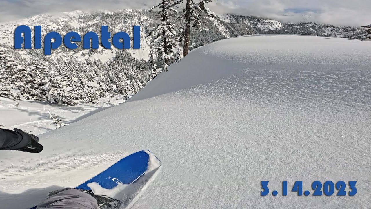 Alpental Powder Tuesday - Rad Bluebird Powder Day - Snowboarding - YouTube