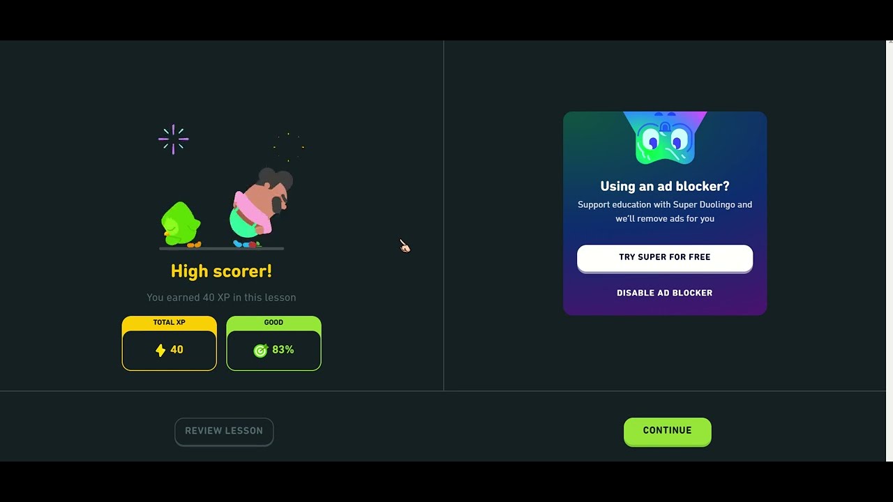 I finished unit 7 in Duolingo! - YouTube