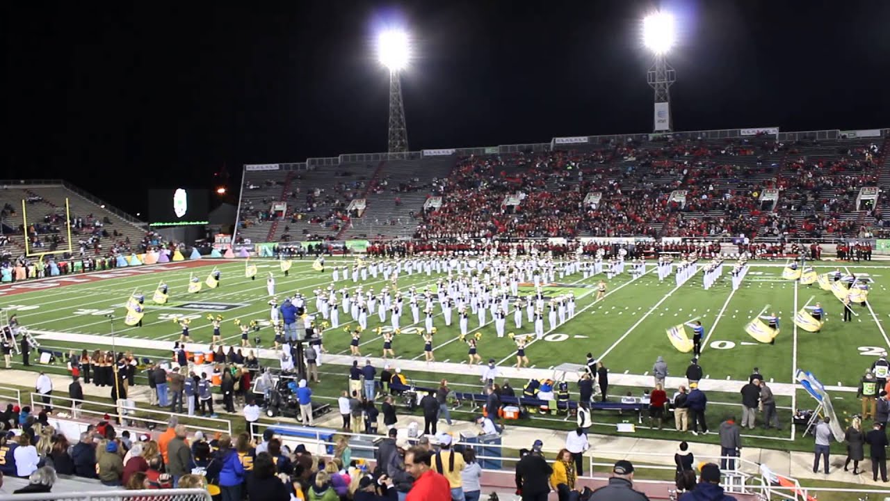 The University of Toledo Rocket Marching Band pregame show at GoDaddy ...